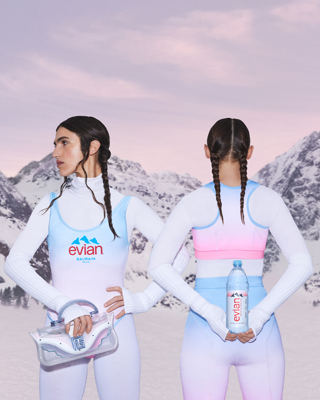 evian x Balmain Capsule Collection - Wieden+Kennedy Amsterdam