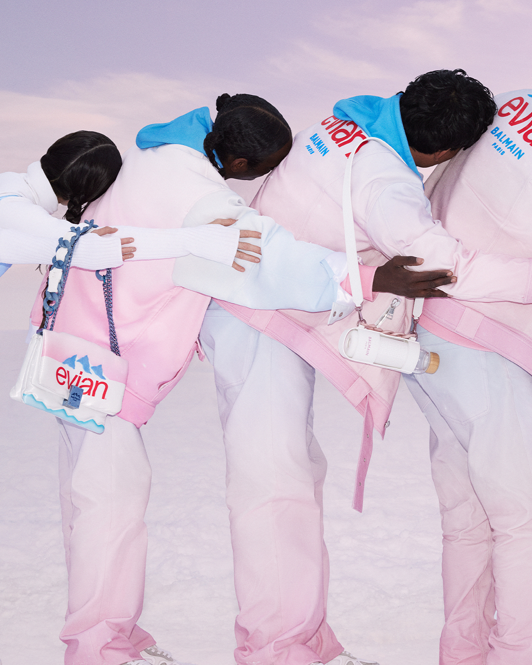 evian x Balmain Capsule Collection - Wieden+Kennedy Amsterdam